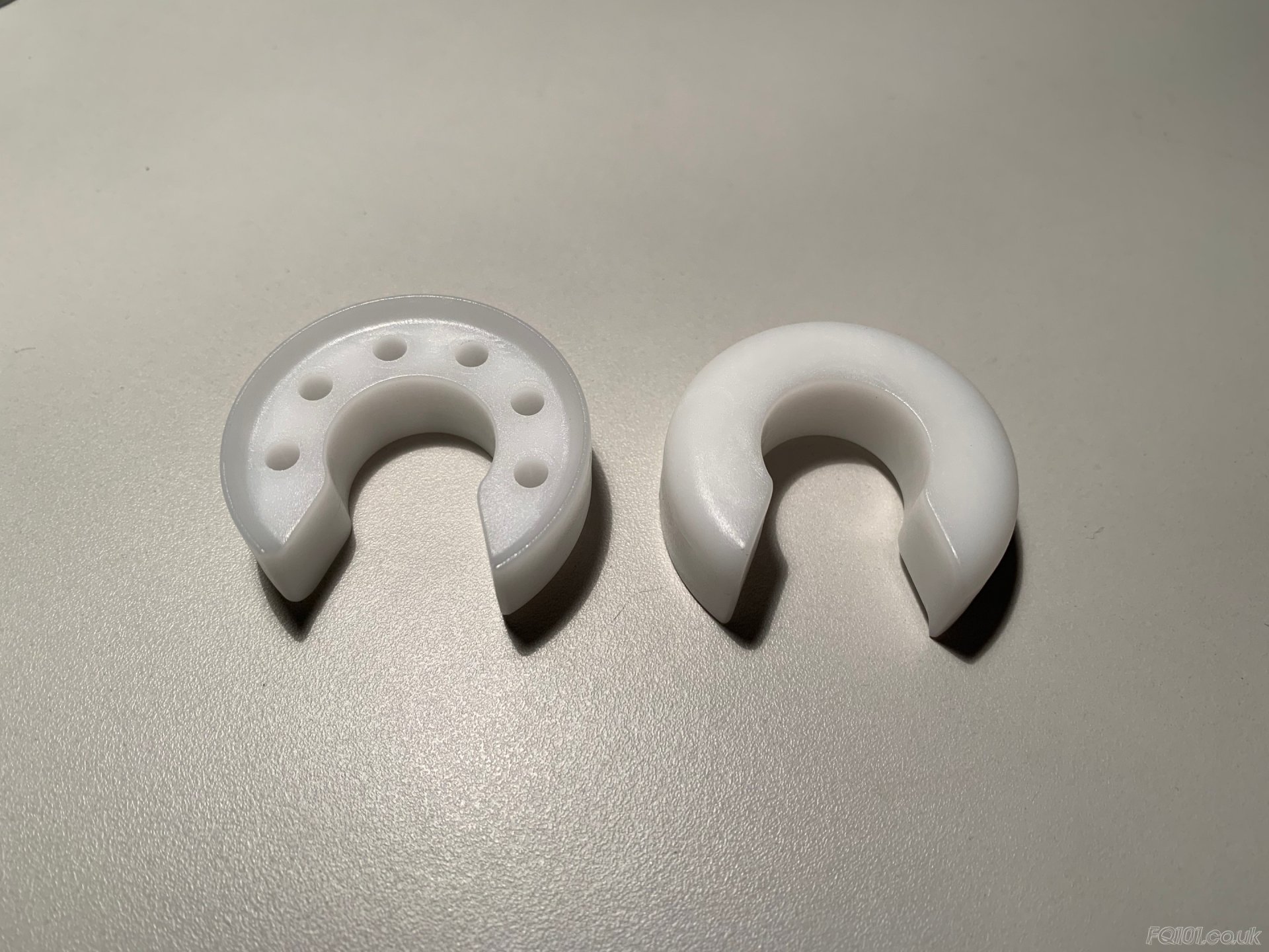 Front suspension travel spacer